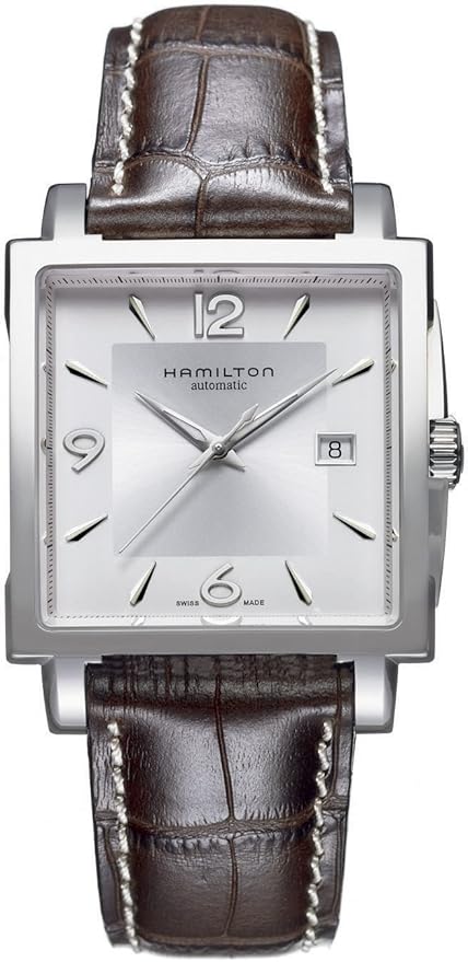 Hamilton Jazzmaster Square Automatic Men's Watch H32415555: Amazon.ca ...