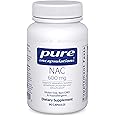 Amazon.com: Pure Encapsulations NAC 600 mg | N-Acetyl Cysteine Amino ...