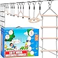 Amazon.com: Hyponix Sporting Ninja Warrior Obstacle Course for Kids, 2 ...