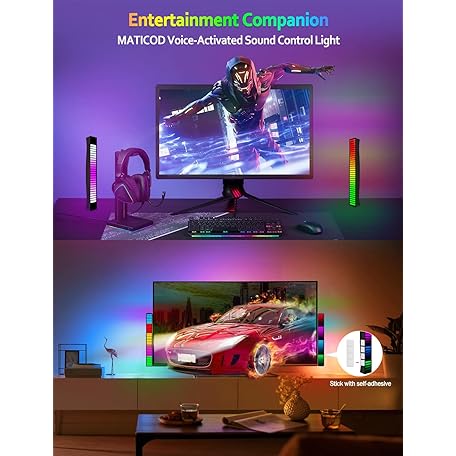 Mua MATICOD RGB Rhythm Recognition Light RGB Audio LED Lights Sound ...