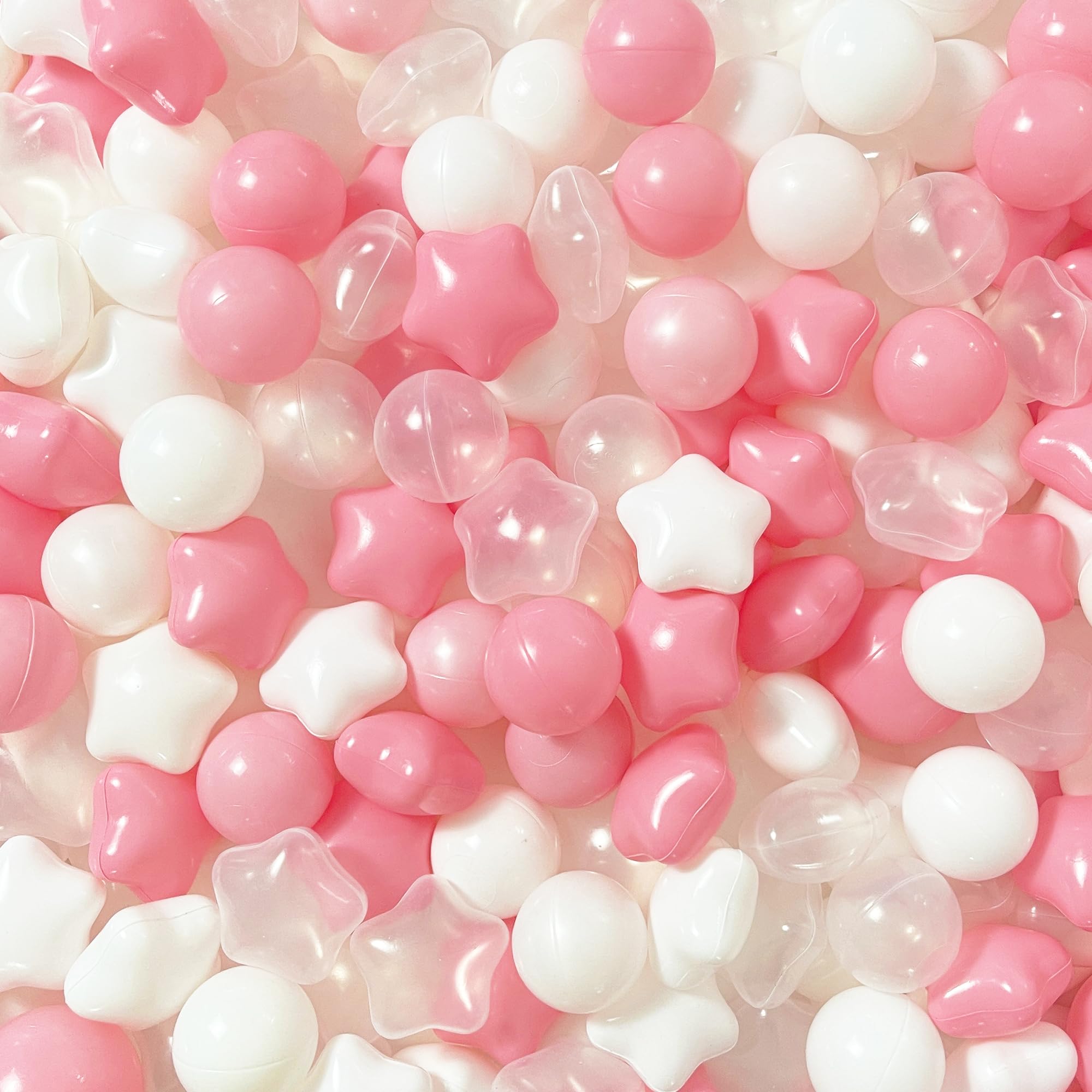 Mua Star Ball Pit Balls - Pack of 200 Non-Toxic Soft Plastic Pink Balls ...