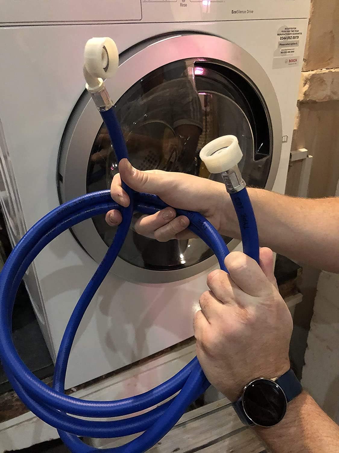ABC Products Universal Washing Machine Cold Water Fill Inlet Pipe Feed ...