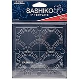 Amazon.com: Sew Easy Sashiko Embroidery Border Ruler with 4", 6", 8 ...