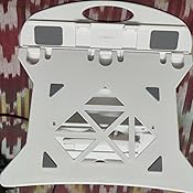 STRIFF Adjustable Laptop Stand Patented Riser Ventilated Portable ...