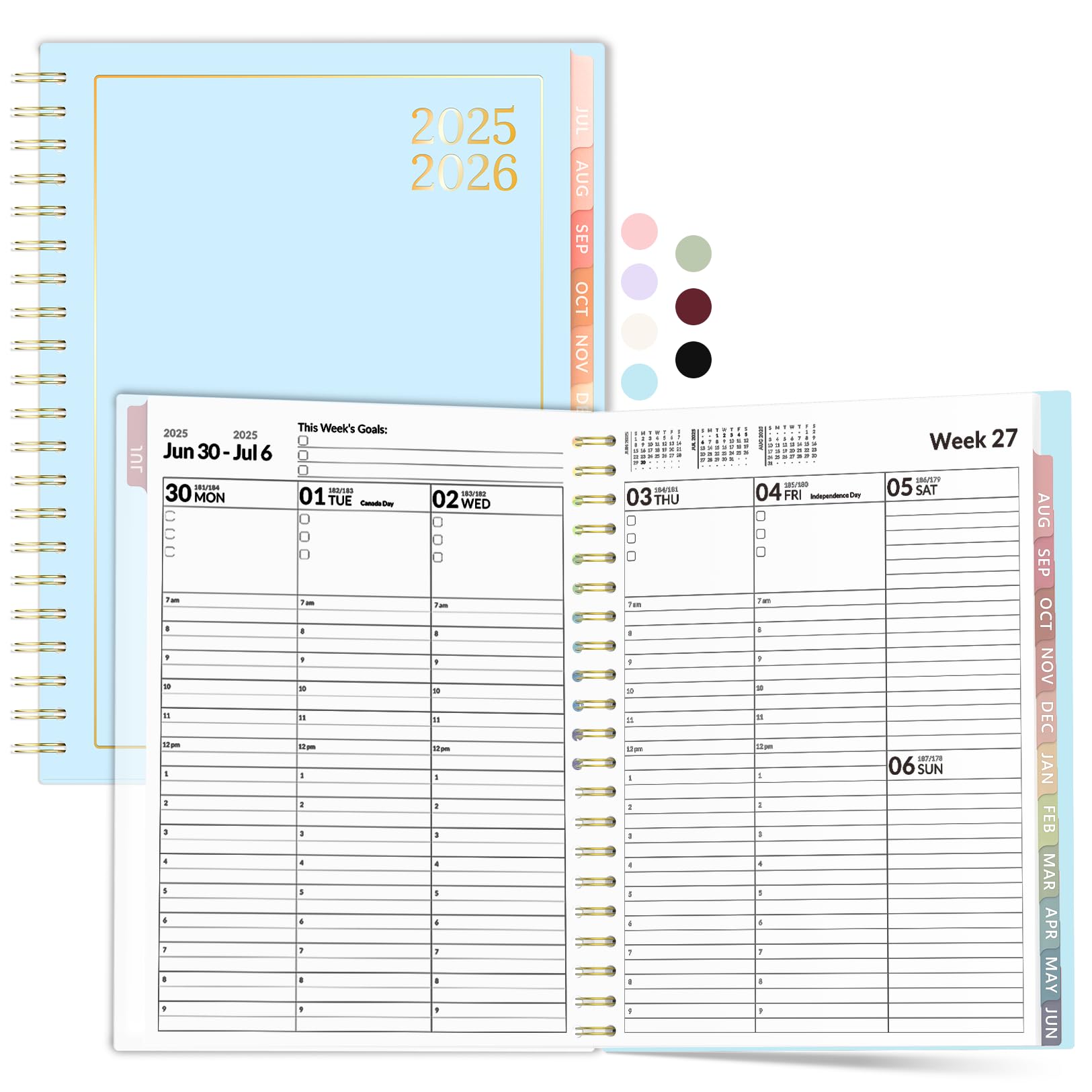 Planner 2025-2026, Forvencer Appointment Book 2025-2026, Daily Weekly ...