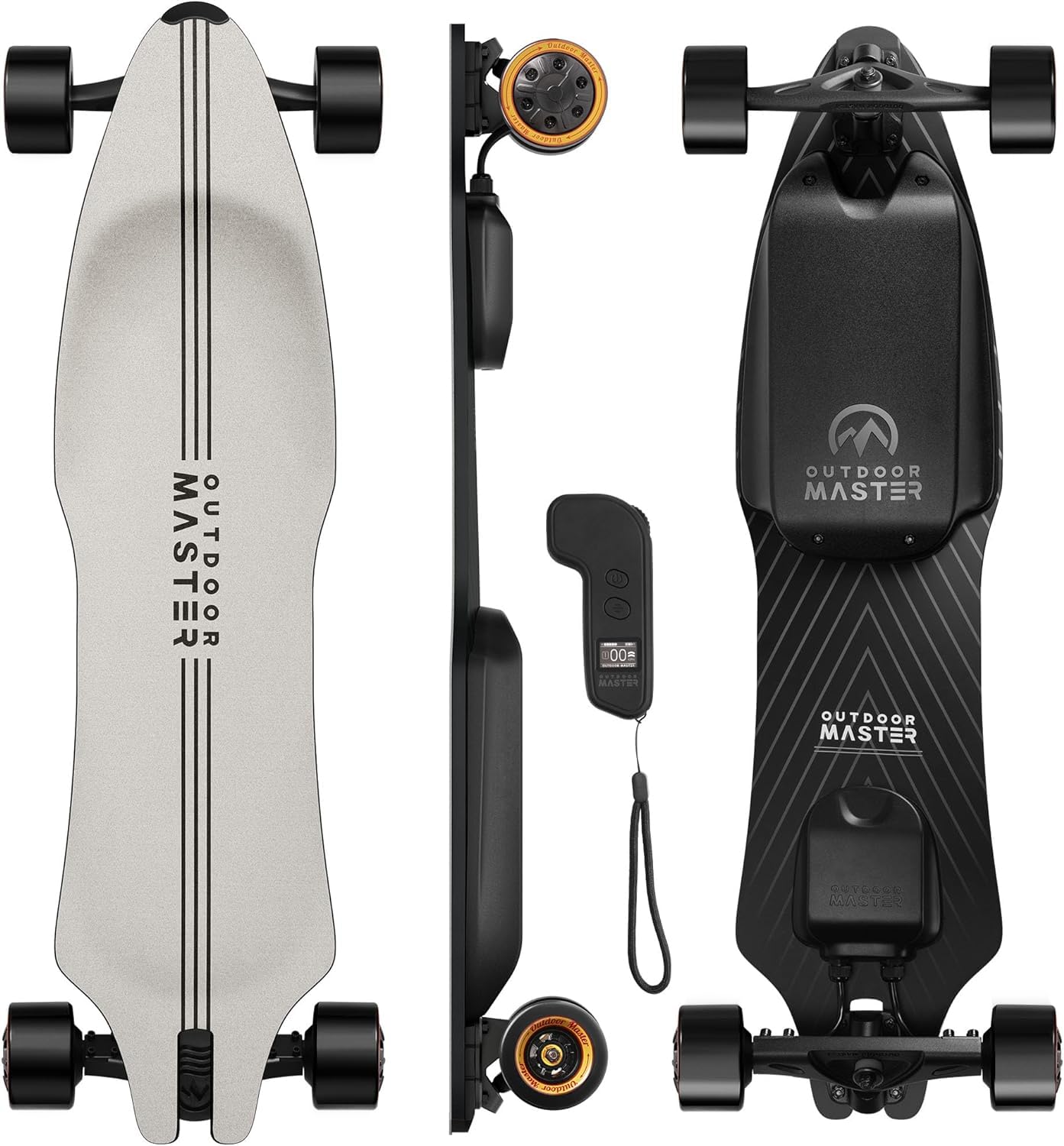 Mua OutdoorMaster Caribou Electric Skateboard with Remote, 26 Miles ...