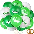 Amazon.com: 60 Pieces Crocodile Latex Balloons Alligator Themed ...