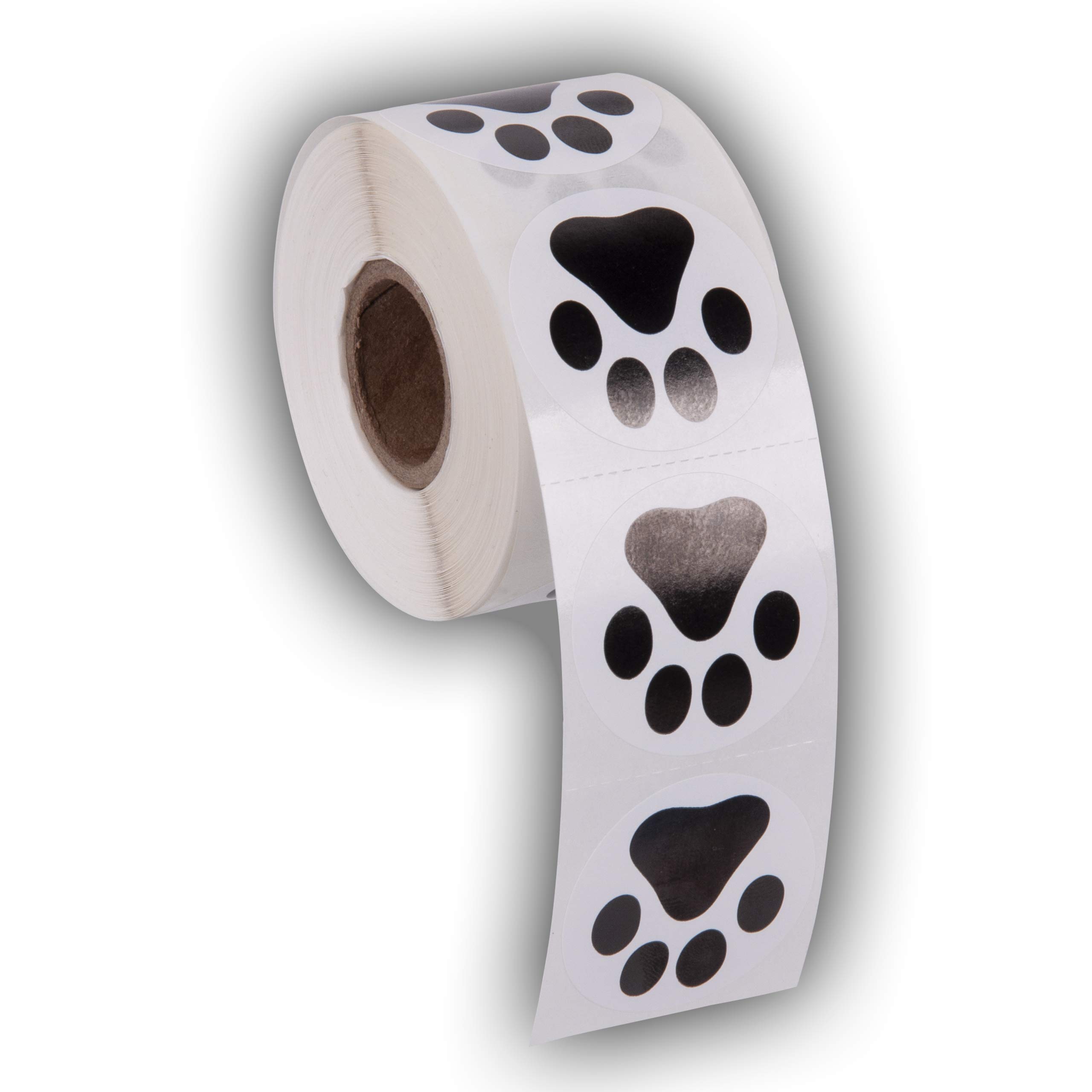 Mua Paw Prints Animal Stickers- 500 1.5" Labels, Dog Paw Prints for ...
