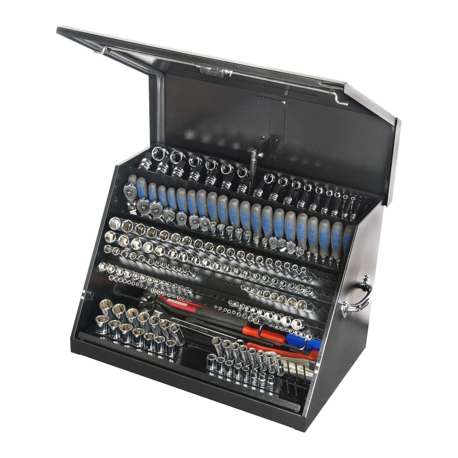 Mua LA400B – 30-Inch Portable TRIANGLE Toolbox – Multi-Tier Design – 16 ...