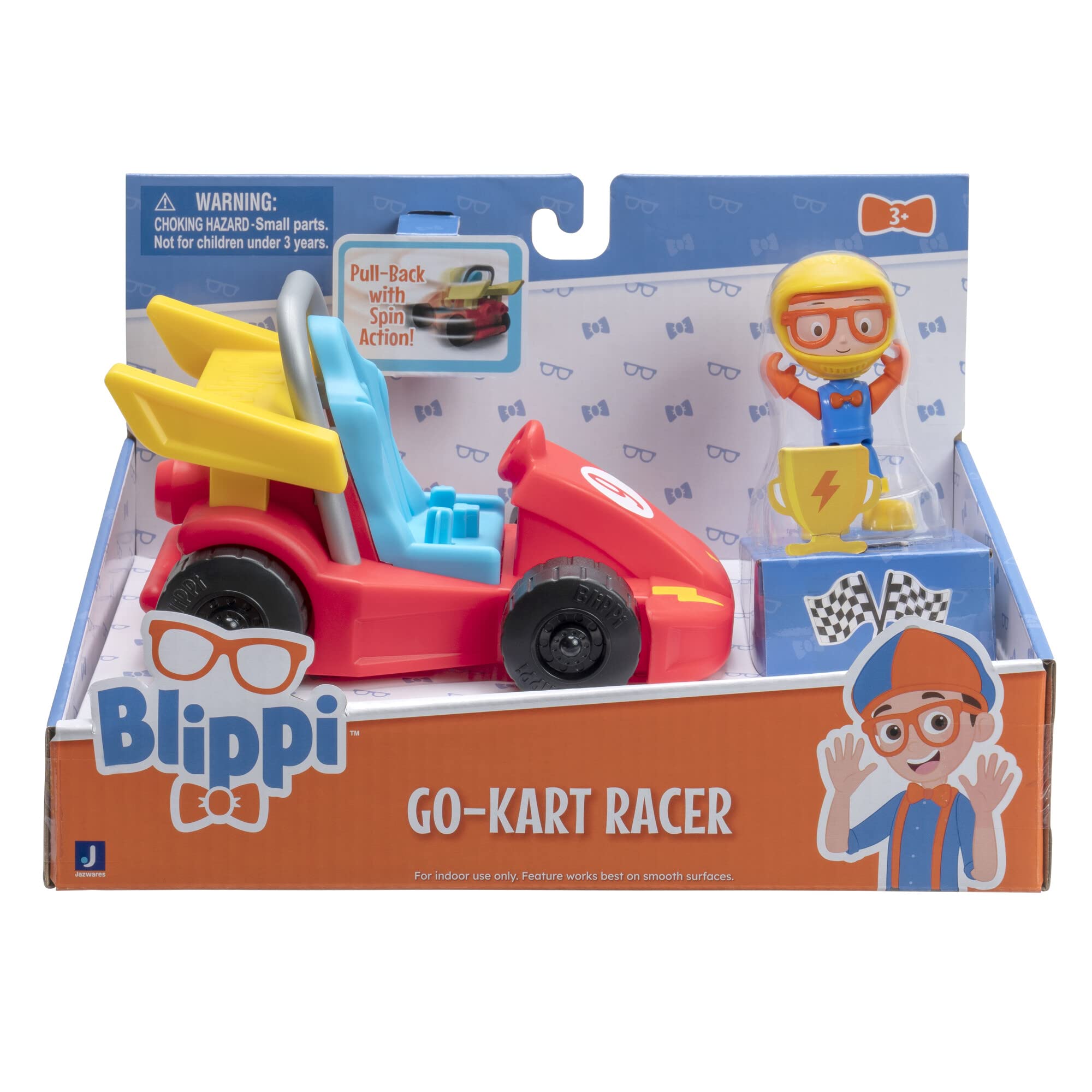 Mua Blippi Go-Kart Racer Pull Back Vehicle - Features Racer Figure ...