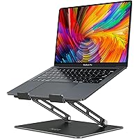 Amazon.com: JCZT Adjustable Laptop Stand for Desk, Portable Laptop ...