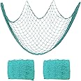 Amazon.com: Ecjiuyi 2 Pack Decorative Fishing Net 80x40inch, Wall Photo ...