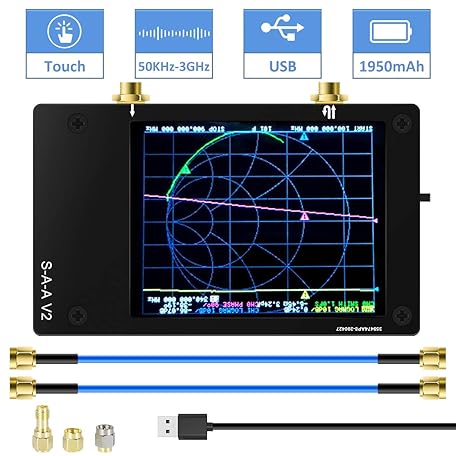 Mua AURSINC NanoVNA SAA-V2 Vector Network Analyzer 50KHz -3GHz HF VHF UHF Antenna Analyzer ...