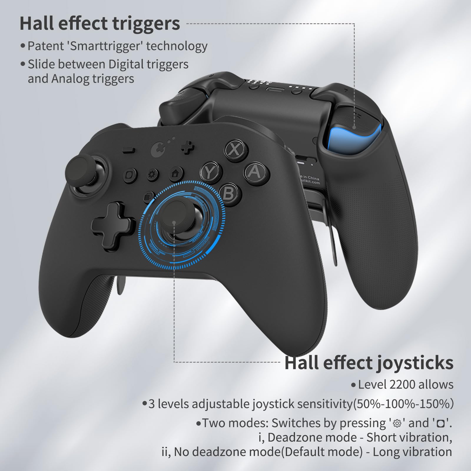 Mua AKNES Gulikit KK3 MAX Controller, Hall Joysticks&Triggers Controller for Switch/Android/iOS ...