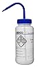 EISCO Wash Bottle for Water, 500ml - Labeled with Color Coded Chemical ...