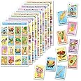Amazon.com: Loteria Fiesta Bingo Game Set in Spanish, Mexican Fiesta ...