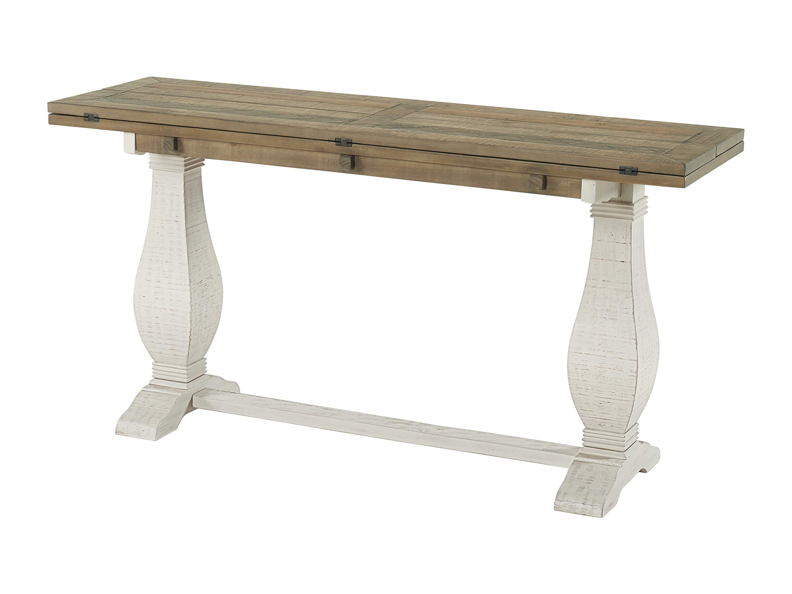 Martin Svensson Home Napa, Flip Top Sofa Console Table, White Stain and ...