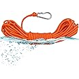 Amazon.com: BeGrit Floating Rope 1/4" X 65.6' Polypropylene Anchor Rope for Kayak Canoe Tow ...