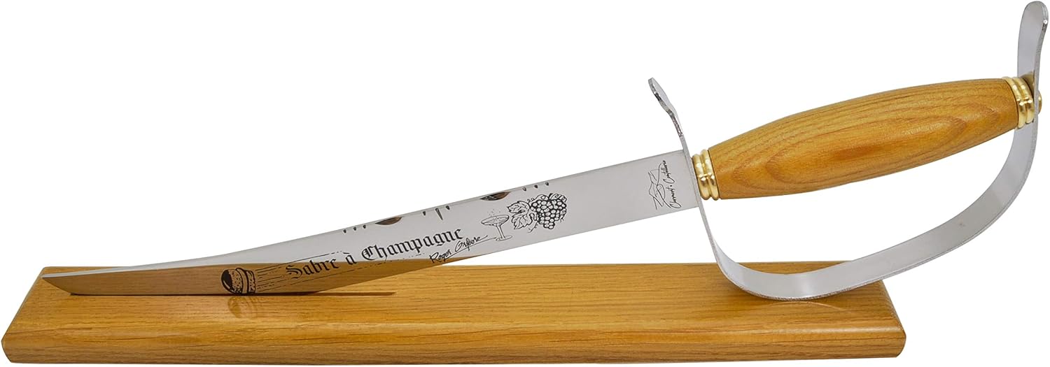 Amazon.com | Laguiole Stainless Steel Champagne Saber/Champagne Sword ...