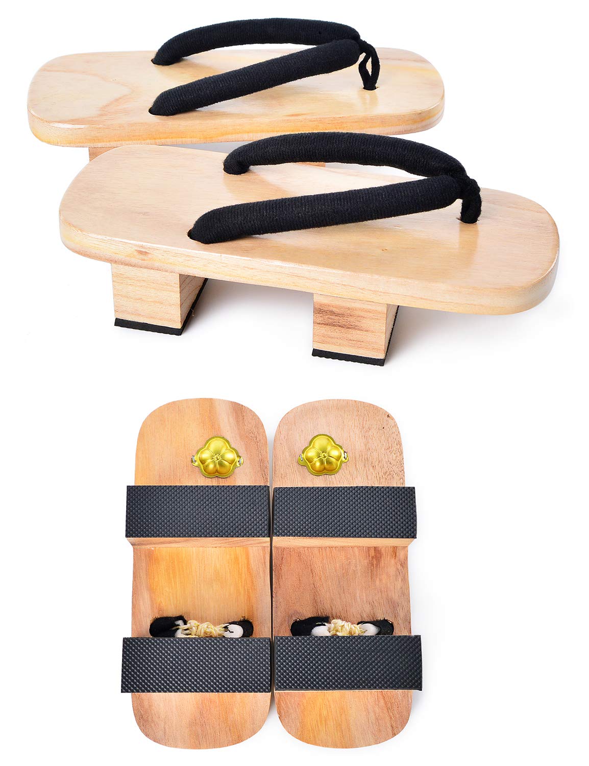 Azumasun Japanese Wooden Clogs Sandals Japan Traditional Shoes Geta ...