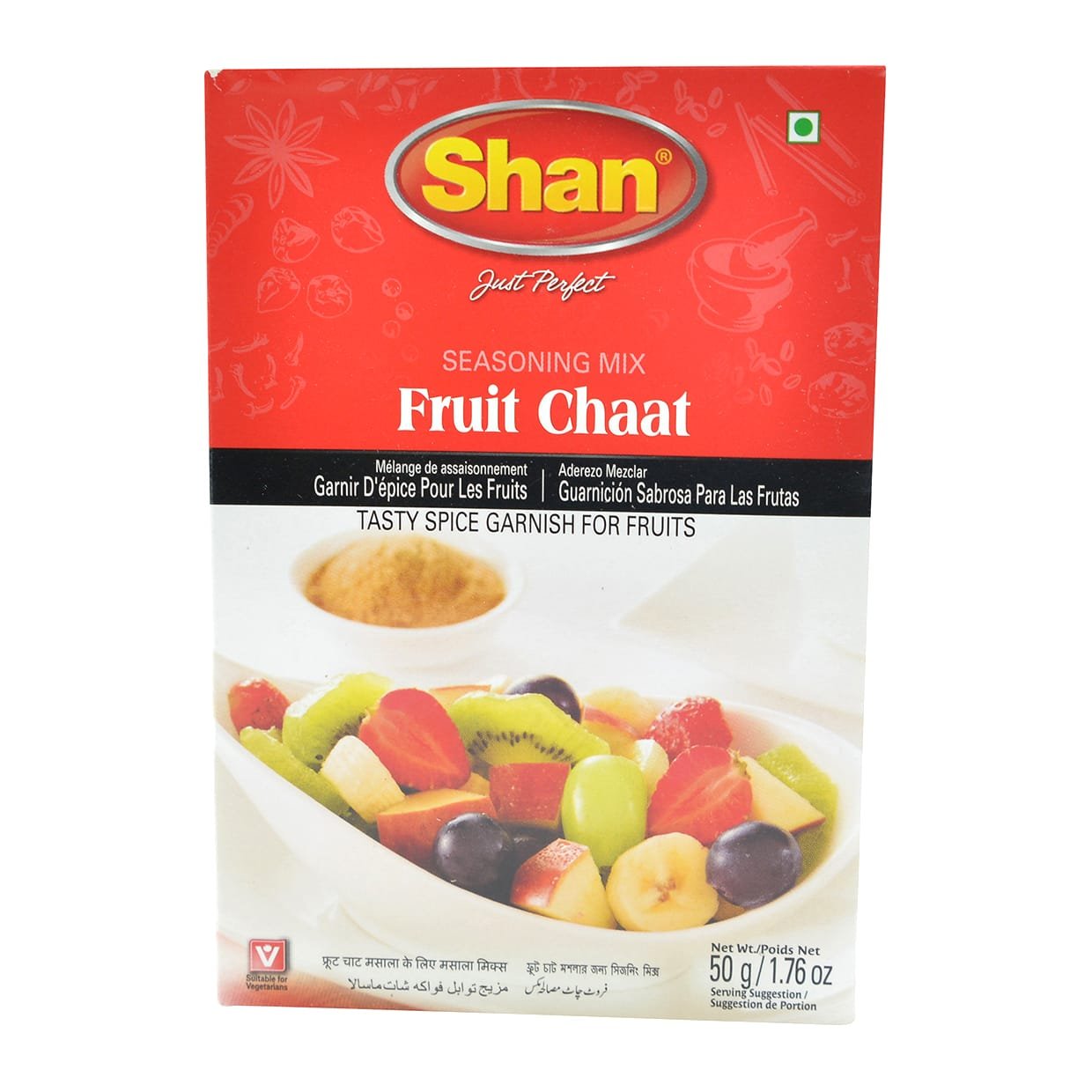 Amazon.com : Shan Fruit Chaat Seasoning 60g : Spices And Seasonings ...
