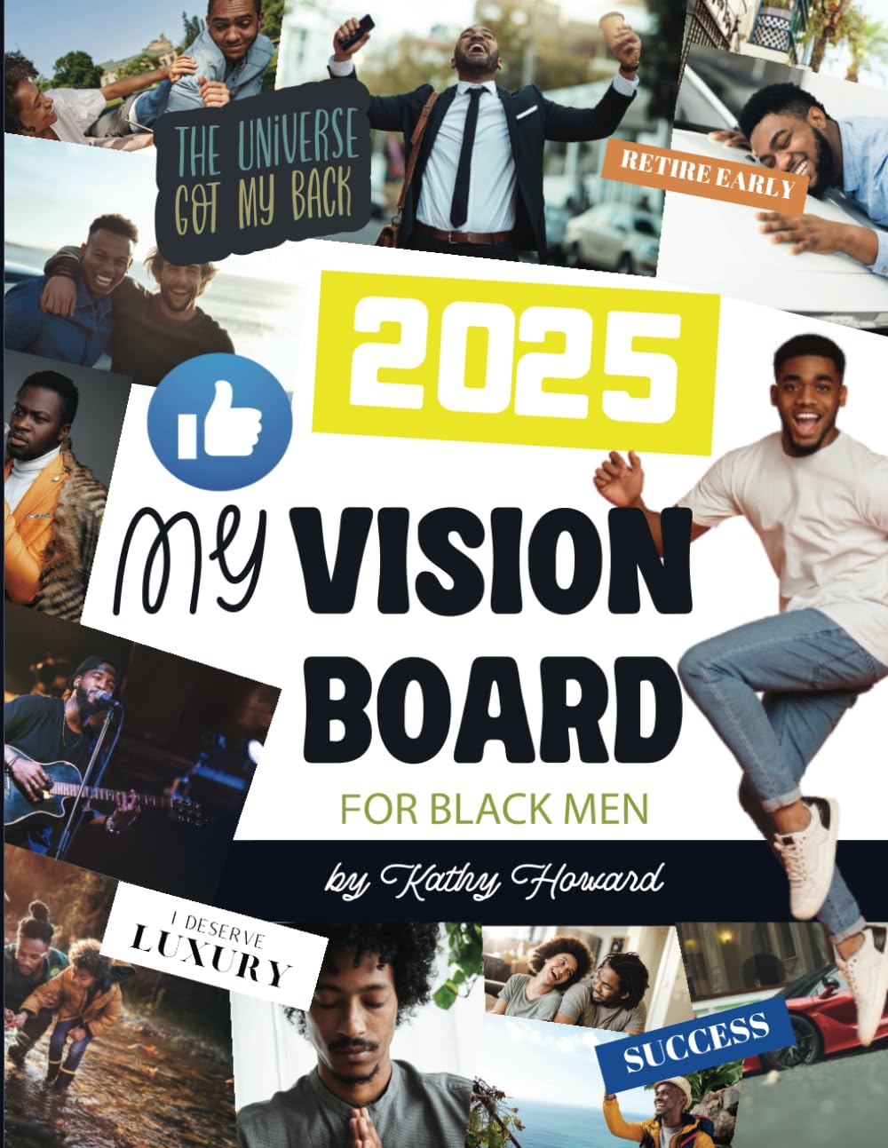 My Vision Board Clip Art Book For Black Men: With Pictures, Words ...