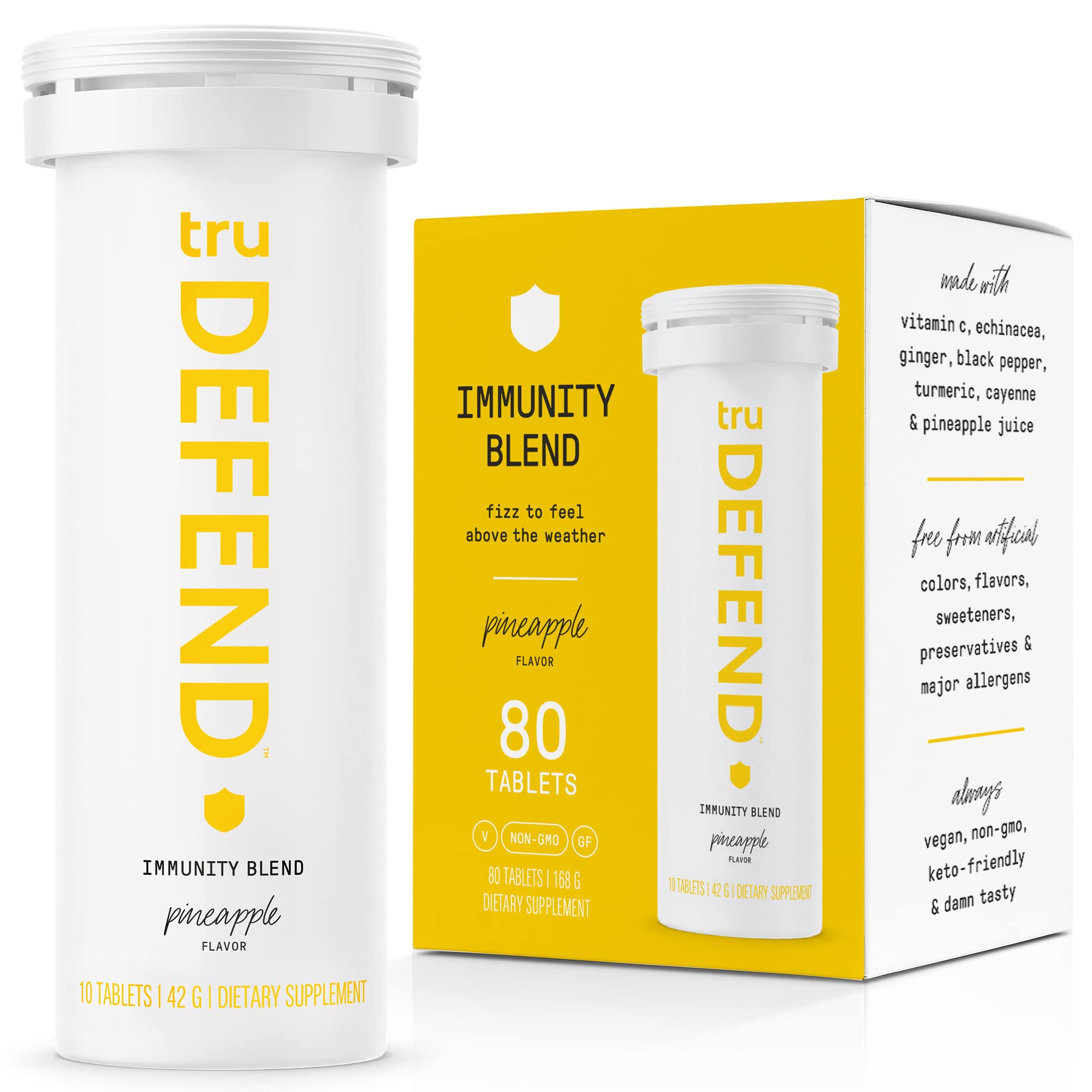 Mua Tru Defend Vitamin C Electrolyte Tablets (10 Count, 8-Pack ...