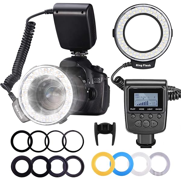 Mcoplus FC100 Macro LED Ring Flash Light for Sony A7S A7II A6300 A6000 ...