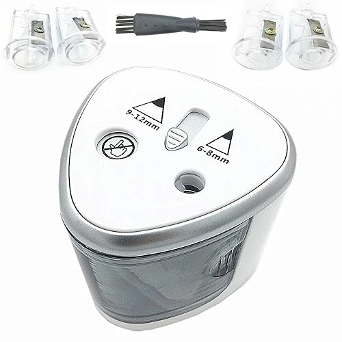 Electric Pencil Sharpener, Powered By USB or Battery Operated Heavy ...