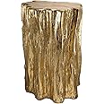 Amazon.com: A&B Home Nature Wood Texture Inspired, End Table Side Table ...