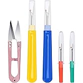 Amazon.com: Ortarco Seam Ripper and Thread Remover Kit for Sewing 2 Big ...