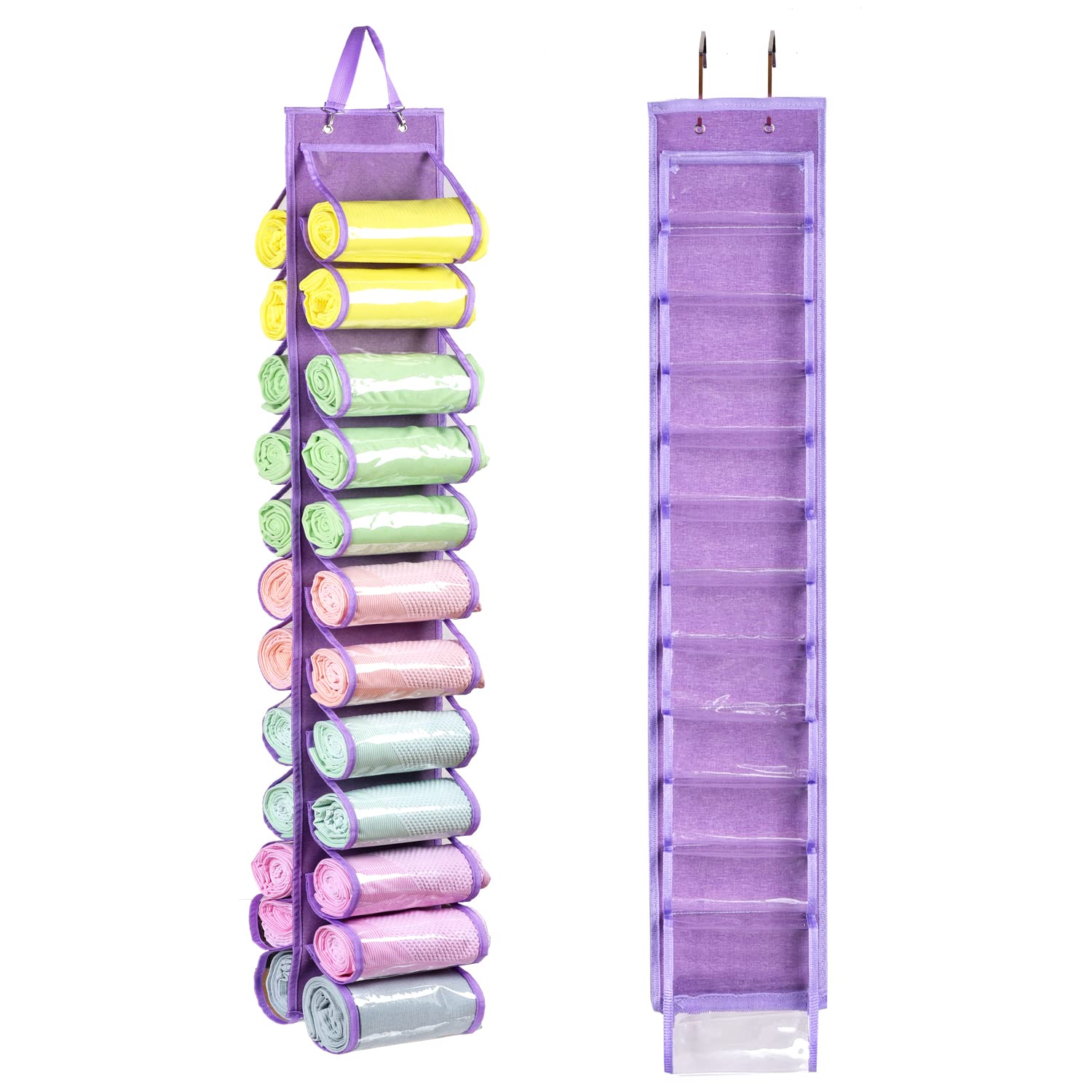 Legging Storage Bag Storage Hanger Can Holds 24 Leggings or Shirts ...