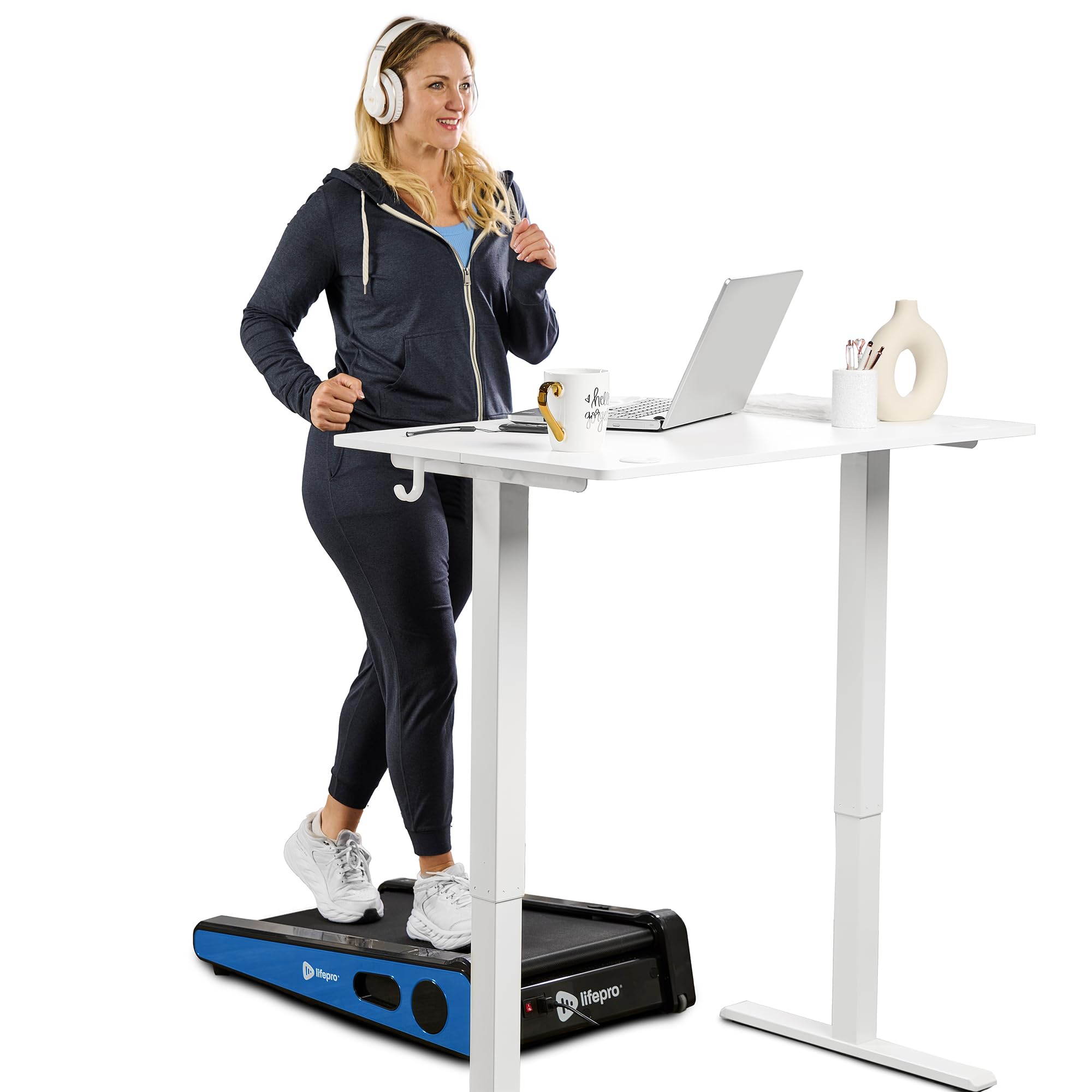 Lifepro Smallest Portable 30in Walking Pad Under Desk Mini Treadmill ...