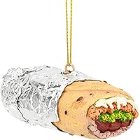 Amazon.com: Tree Buddees Burrito Wrapped in Tin Foil Food Christmas ...