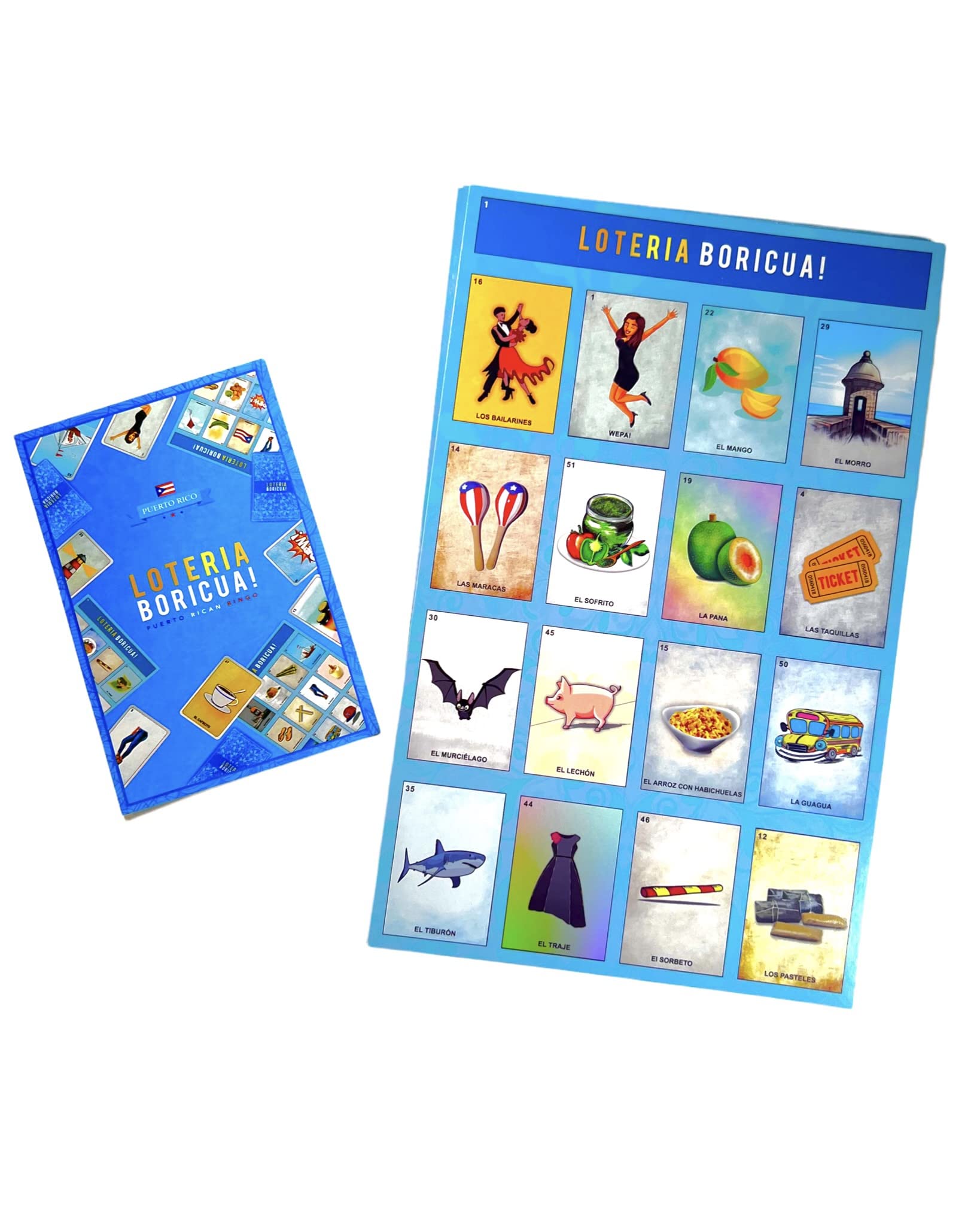 Mua Puerto Rico Bingo Loteria Boricua - Millennial Bilingual Puerto ...