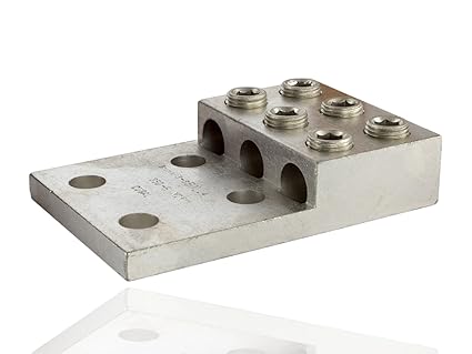 Dual Rated Heavy Duty Transformer Lug, 600 MCM - 2 AWG Wire Range, 0. ...