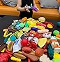 Amazon.com: Shimfun Play Food Set, 130pc Play Food for kids & Toddlers ...