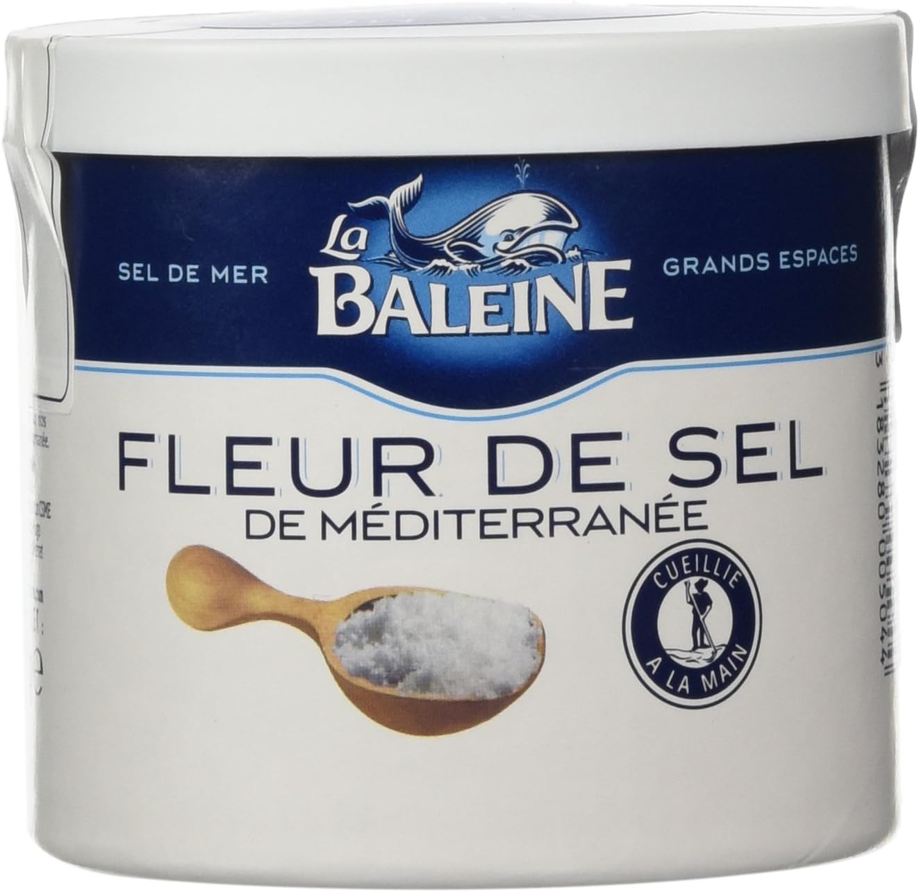 French fleur de sel La Baleine-fleur de sel - 125 gr: Amazon.co.uk: Grocery