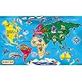 Amazon.com: Melissa & Doug USA Map Floor Puzzle (51 pcs, 2 x 3 feet ...