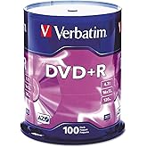Amazon.com: Verbatim DVD-R Blank Discs AZO Dye 4.7GB 16X Recordable Disc - 50 Pack Spindle ...