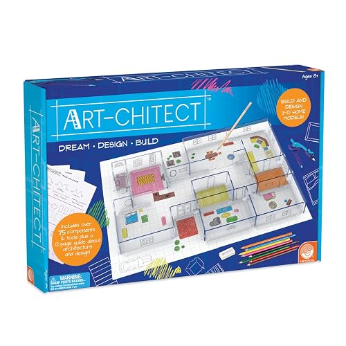 MindWare Art-chitect Home Model Building for Kids – 3D Architectural ...