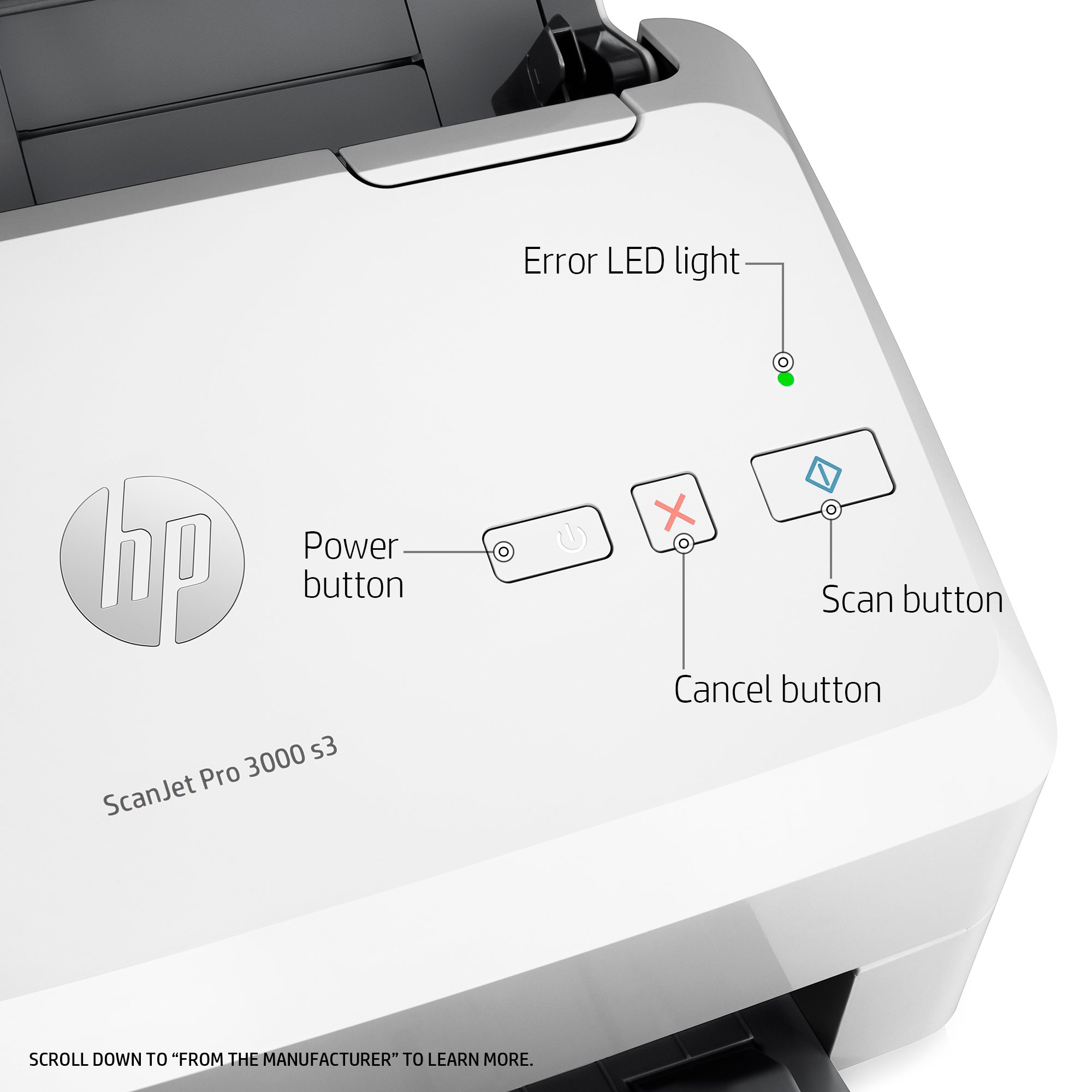 Galleon - HP ScanJet Pro 3000 S3 Sheet-feed OCR Scanner