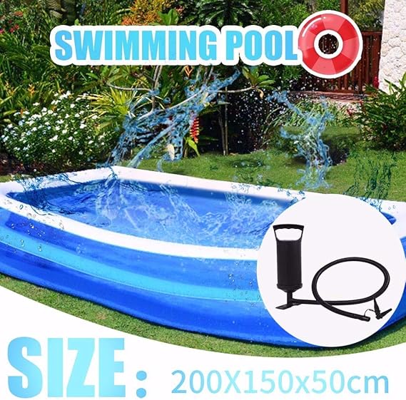 Amazon.com: Square Inflatable Pool for Kids for Adults Baby Ocean Ball ...