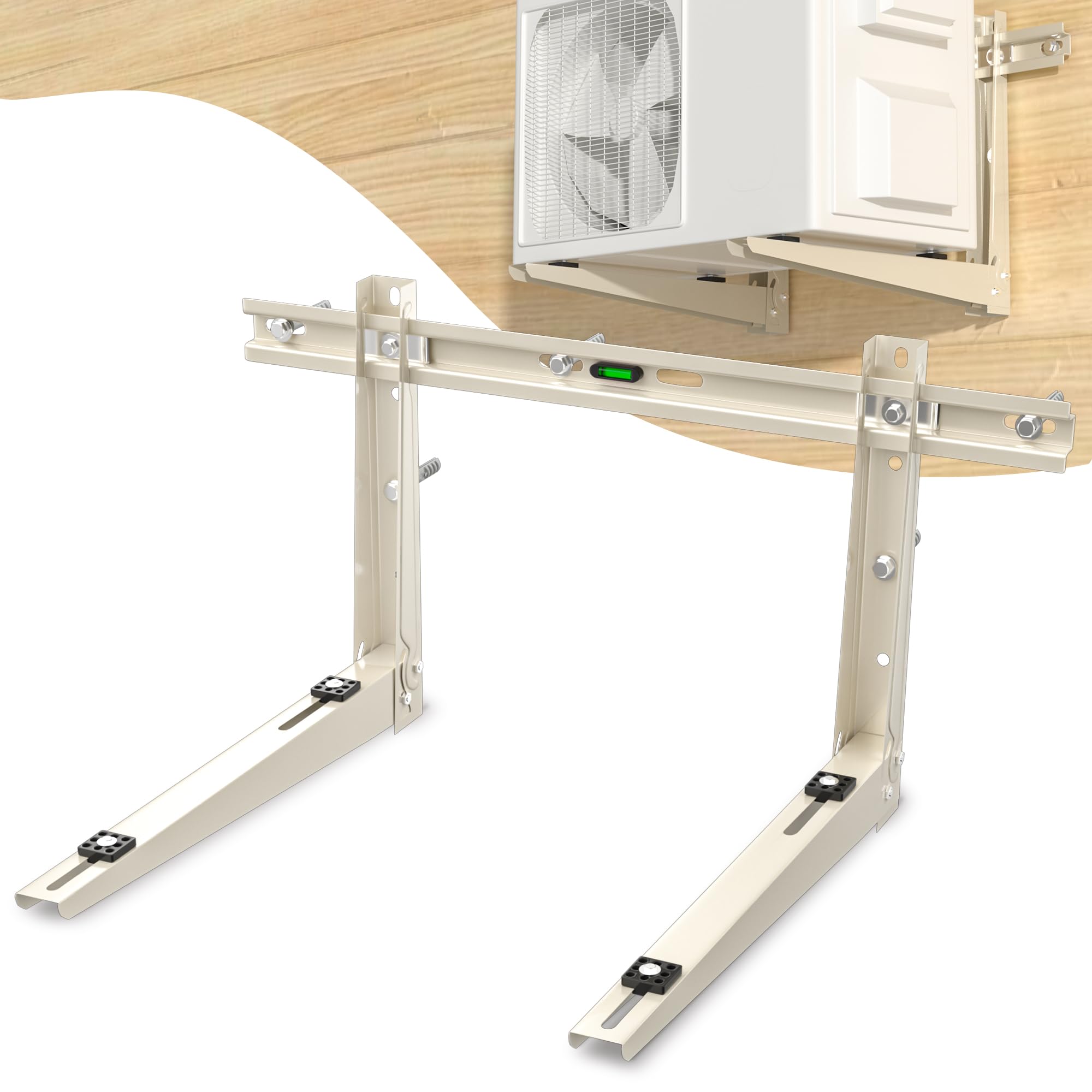 Plusluck Mini Split Wall Mounting Bracket for 18000-24000 BTU Mini ...