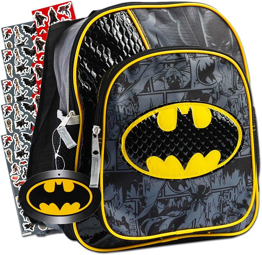 Amazon.com | DC Comics Justice League Batman Backpack for Boys Toddlers ...