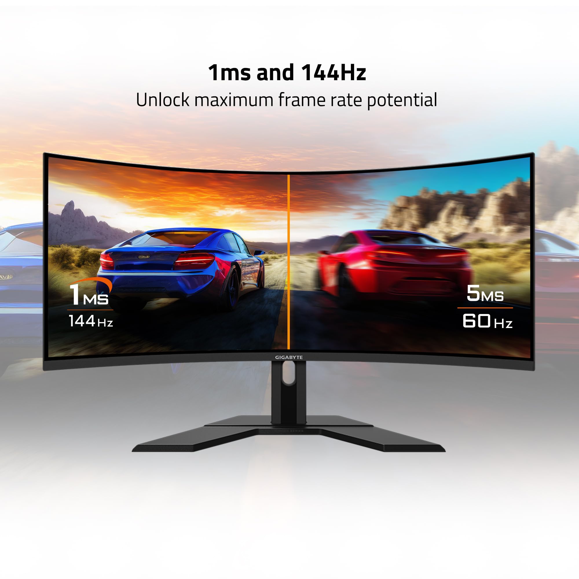 Mua GIGABYTE G34WQC A 34" 144Hz Ultra-Wide Curved Gaming Monitor, 3440 ...