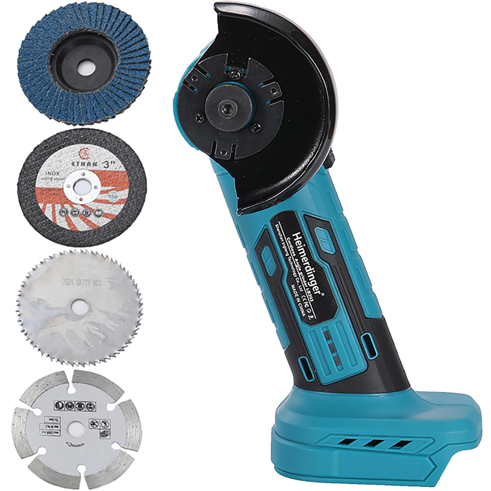 Brushless Mini Angle Grinder for Makita 18V Battery(Not Included ...