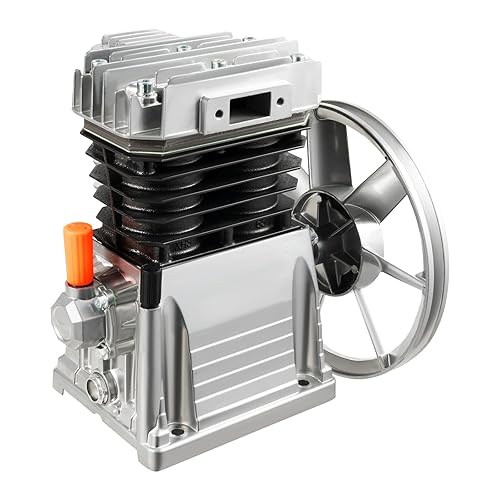 Air Compressor Pump 3HP Air Compressor Head Pump Cylinder Cast Iron Air ...