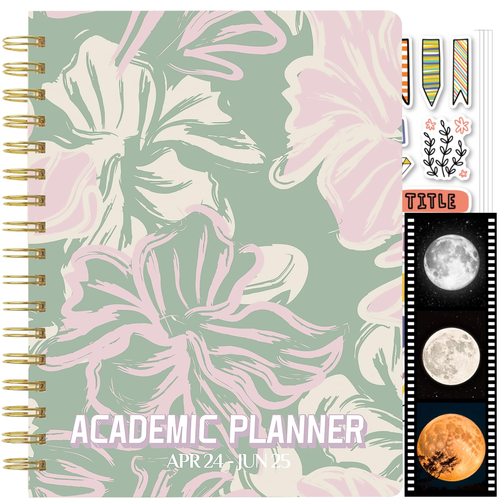 IOEIOZ Planner Academic Planner 2024-2025 Apr.2024 - Jun.2025 Daily ...