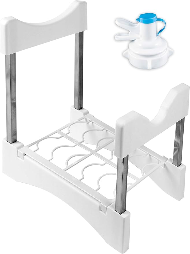 Amazon.com: 3-5 Gallon Water Dispenser Stand - include Water Jug ...